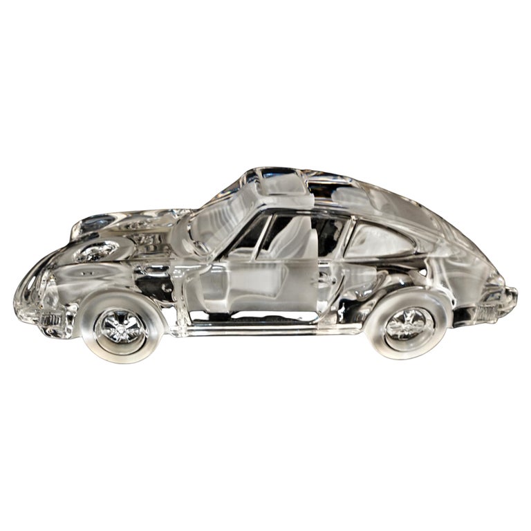 Daum Crystal Porsche 911 Carrera For Sale at 1stDibs