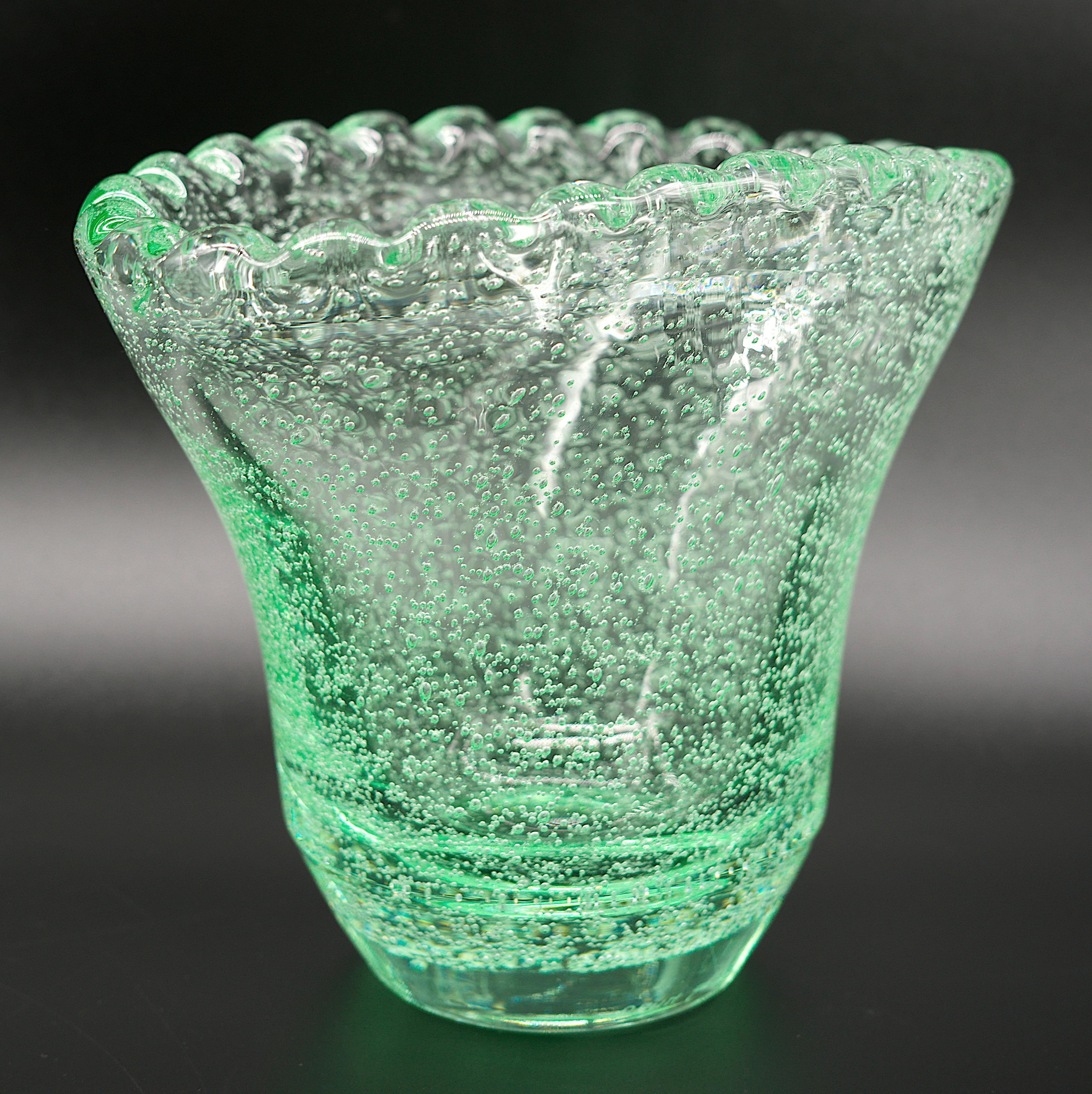 Daum Nancy French Art Deco Vase, 1930s For Sale at 1stDibs