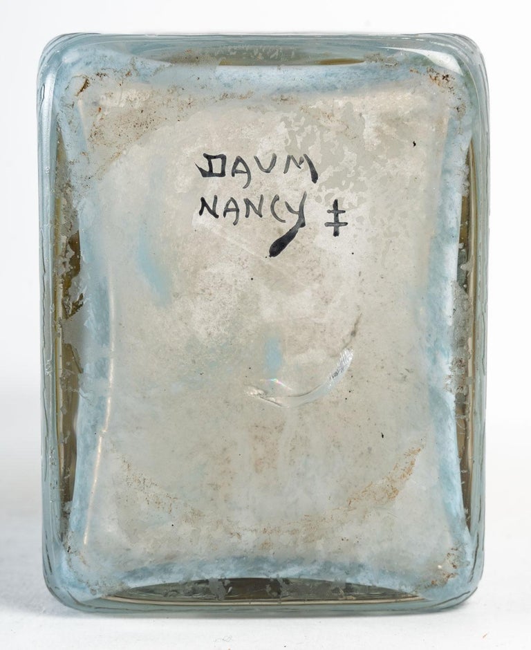 Daum Nancy Glass Paste, Vase, 1900 at 1stDibs