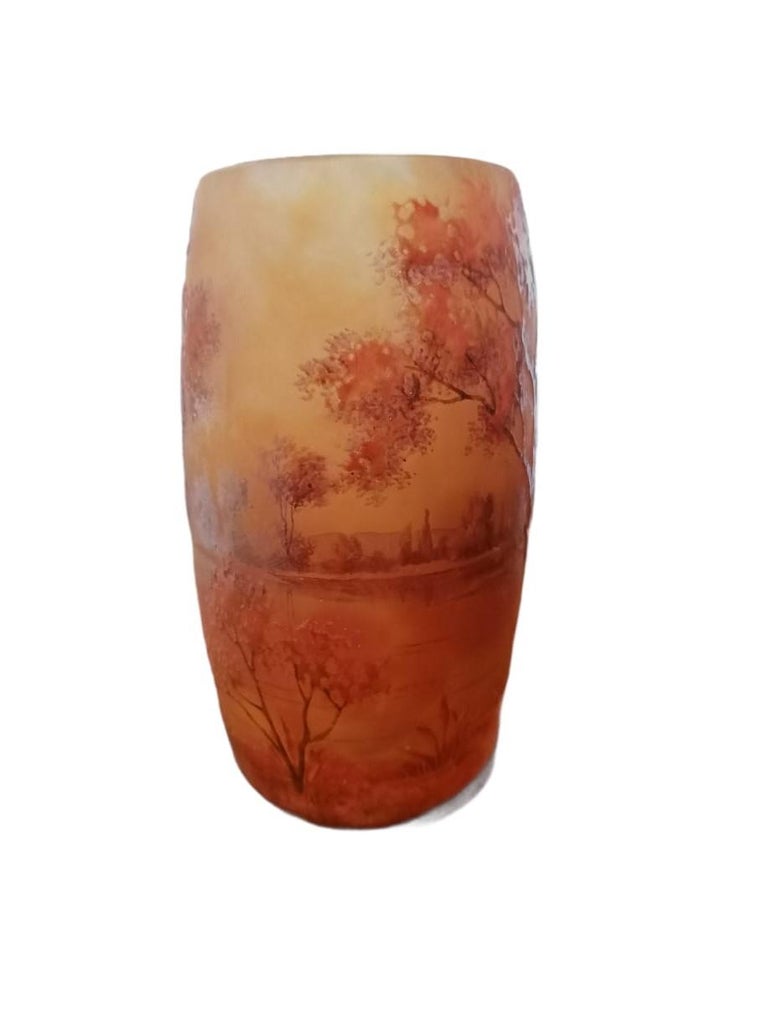 Daum Nancy Landscape Glass For Sale at 1stDibs