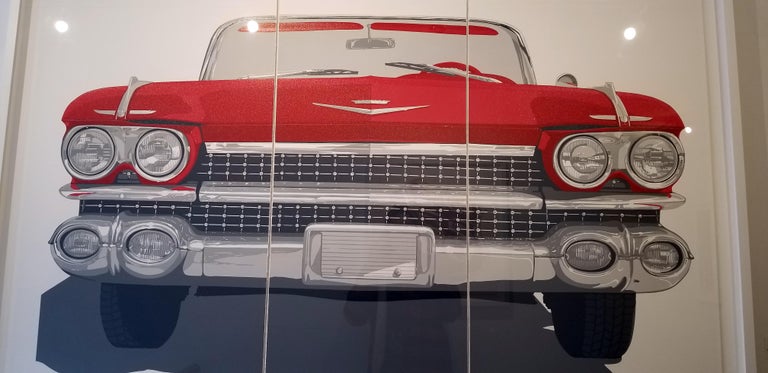 Dave Lefner - Cadillac Dreams (Triptych) For Sale at 1stDibs