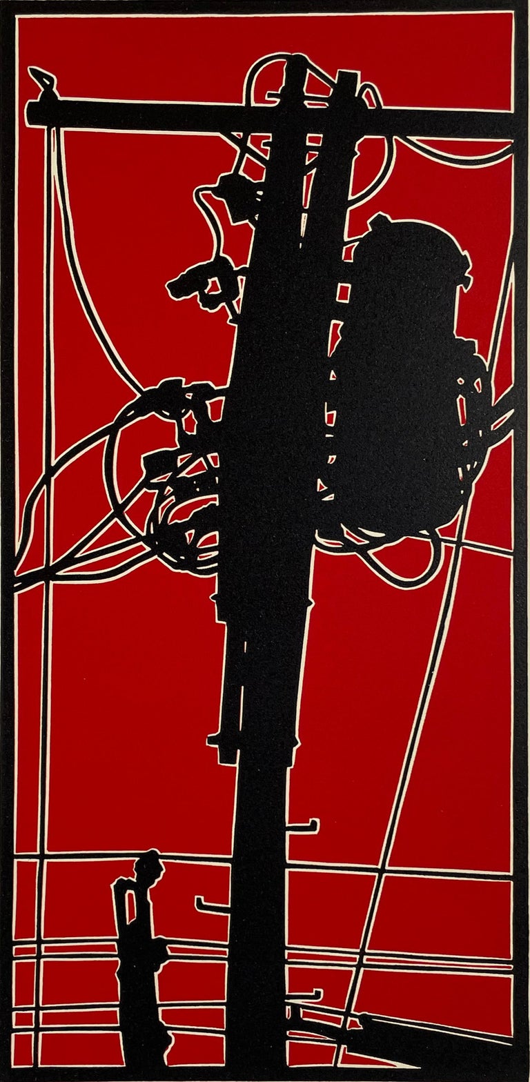 Dave Lefner - Power Struggle (To the Right) For Sale at 1stDibs