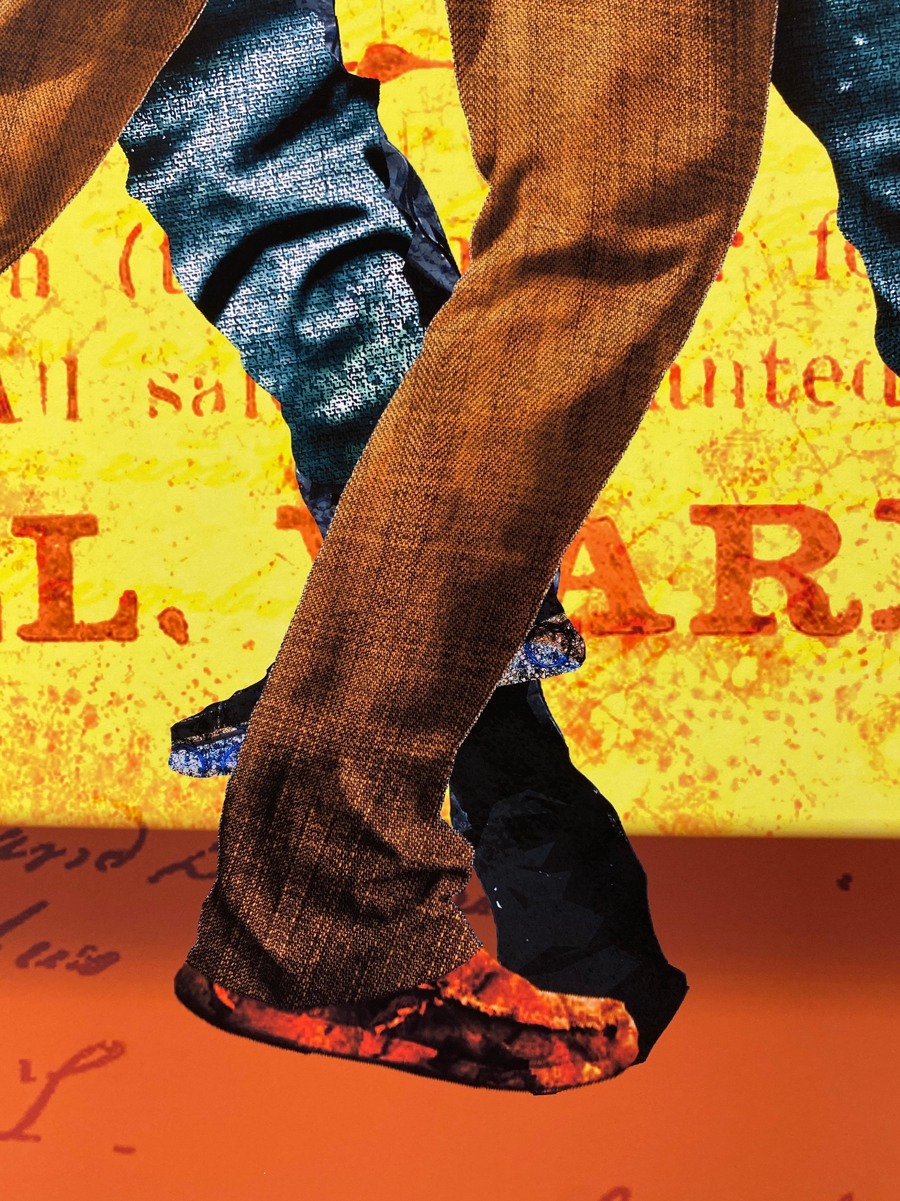 Dave McClinton - Heavy, Contemporary Figurative Digital Collage on ...