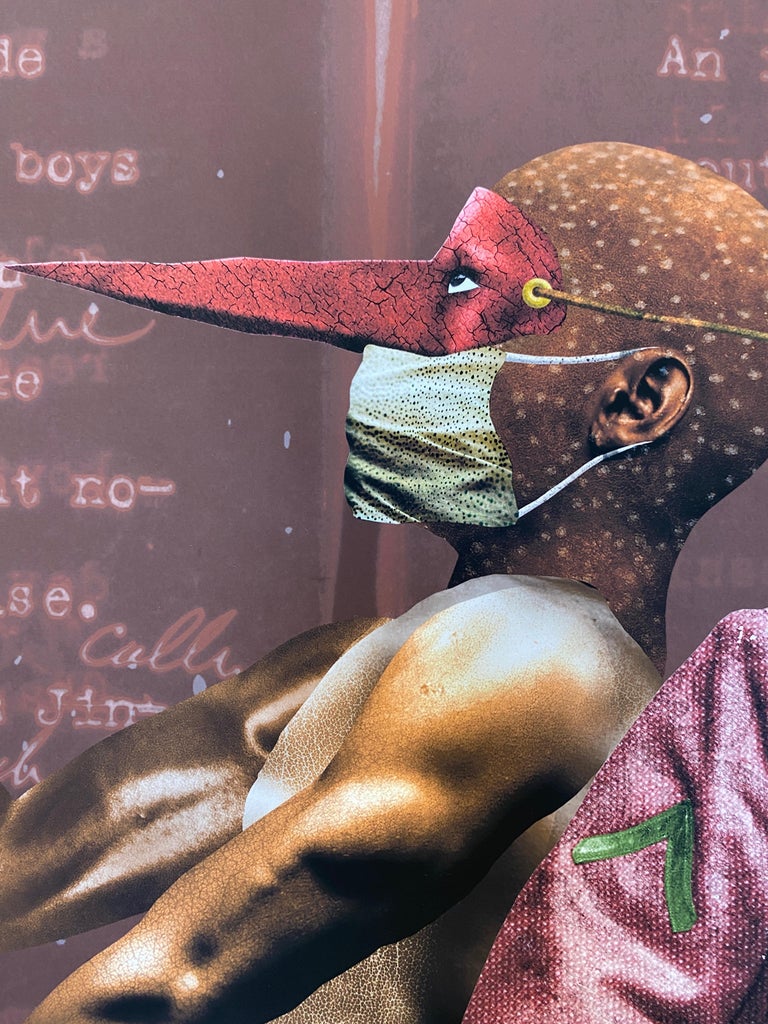 Dave McClinton - Low Impact, Contemporary Figurative Digital Collage on ...