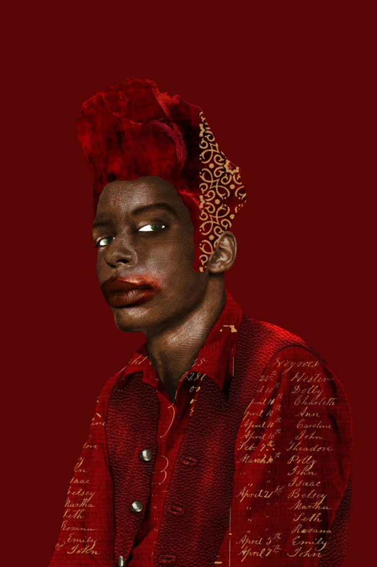 Dave McClinton - Robie, Contemporary Figurative Digital Collage on ...