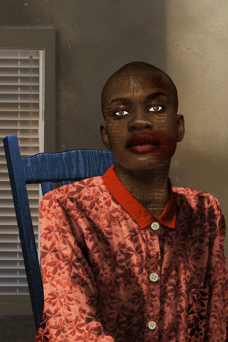 Dave McClinton - Seguin, Contemporary Figurative Digital Collage on ...