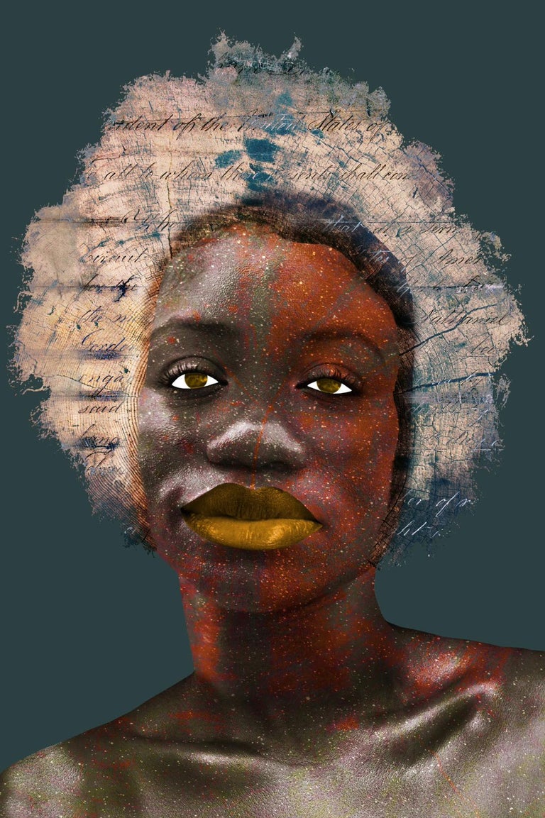 Dave McClinton - Underpinnings, Contemporary Figurative Digital Collage ...