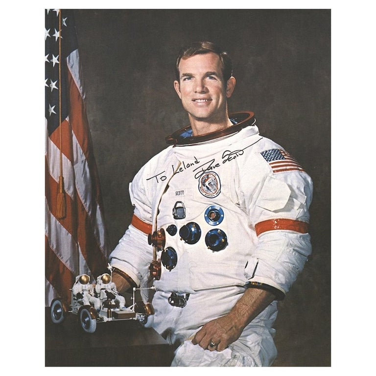 Dave Scott Signed Photograph For Sale at 1stDibs