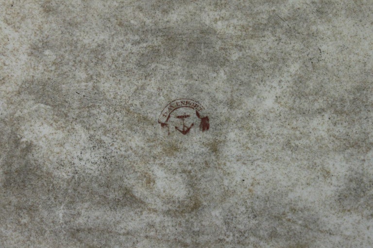 Davenport Hand Coloured Platter For Sale at 1stDibs