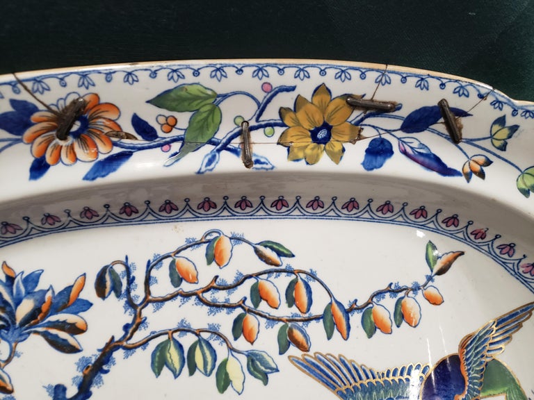 Davenport Stone China Meat Platter with Drain Plate For Sale at 1stDibs ...