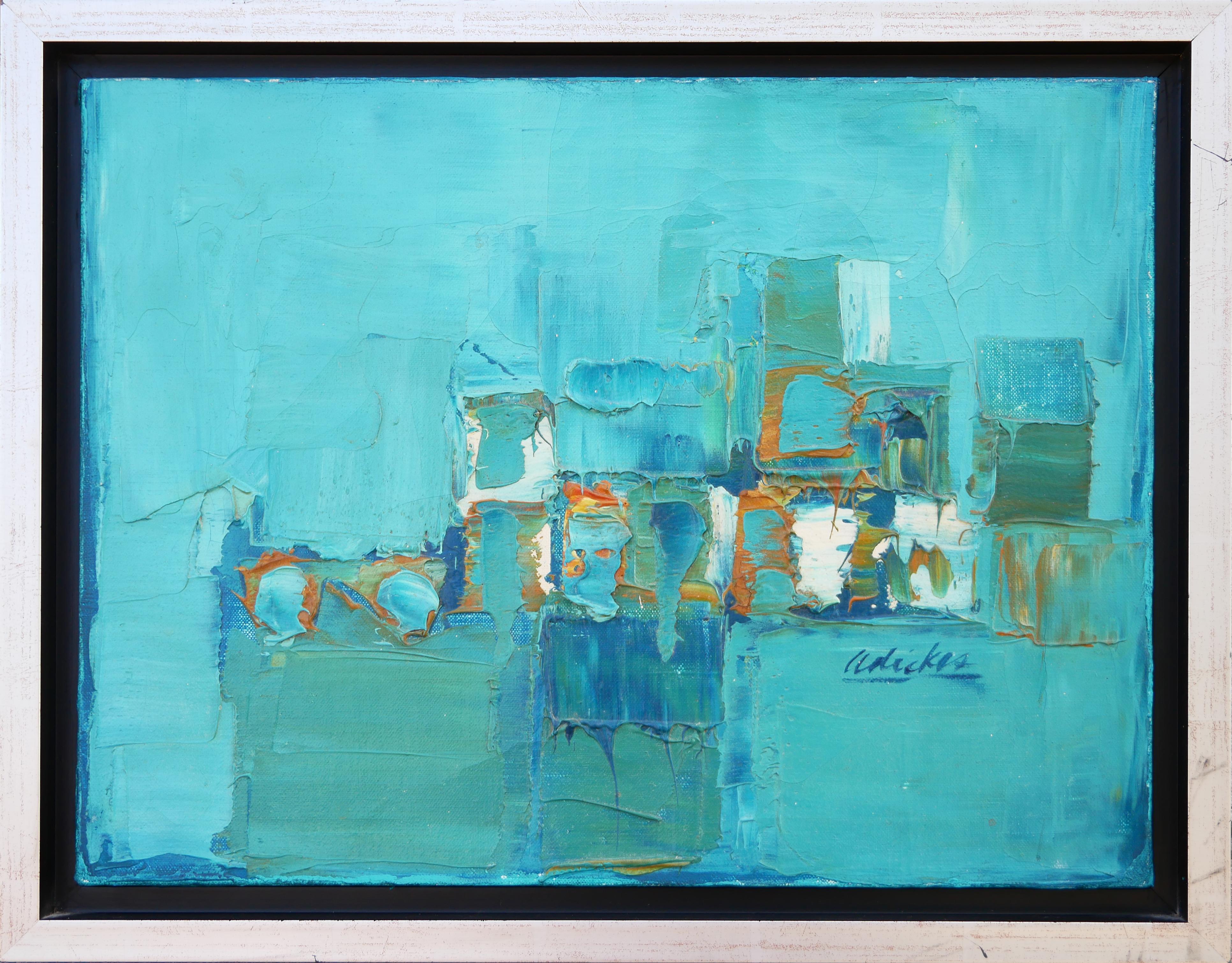 David Adickes - Colorful Abstract Modern European Village Landscape ...