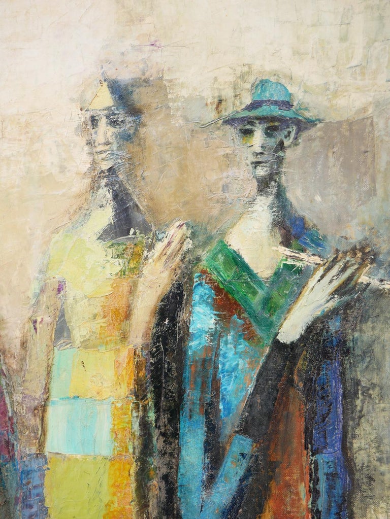 David Adickes - "Two Men, One Boy" Abstract Figurative Portrait ...