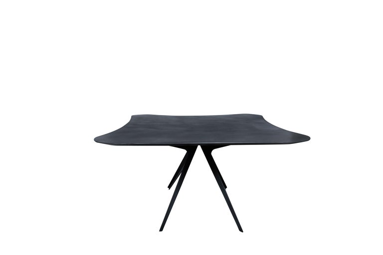 David Adjaye "Sniper" Steel Table For Sale at 1stDibs