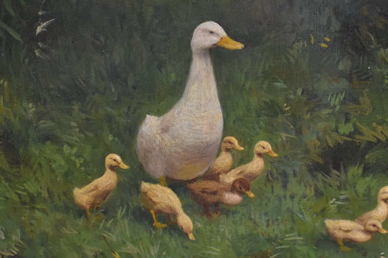 David Adolph Constant Artz - Ducks At The Waterfront Dutch David ...