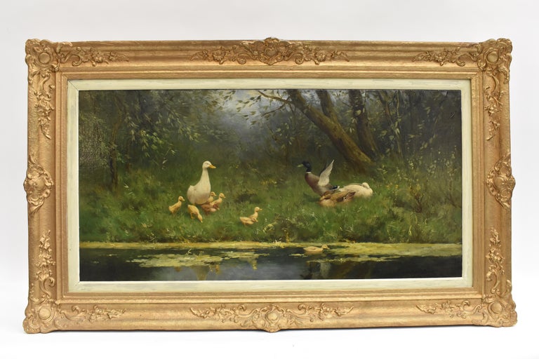 David Adolph Constant Artz - Ducks At The Waterfront Dutch David ...