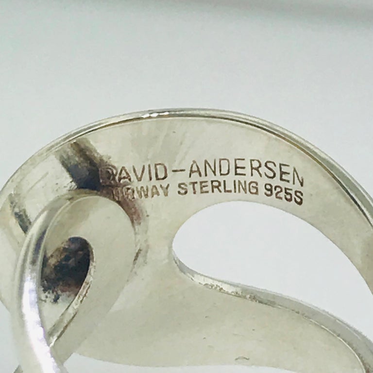 David Andersen Modernist Ring in Sterling Silver at 1stDibs | david ...