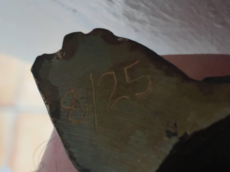 David Aronson - Large Bronze Sculpture Judaica Biblical Moses Figure ...