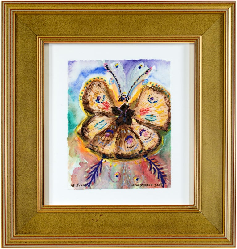 David Barnett - 'Giant Hybrid Hibiscus Butterfly' signed artist's proof ...