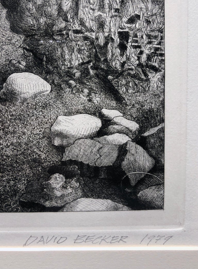 David Becker - Monuments - Highly Detailed Allegorical, Surreal Etching ...