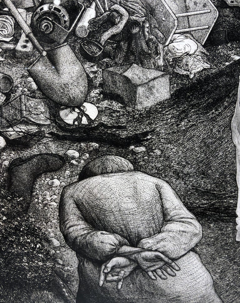 David Becker - Monuments - Highly Detailed Allegorical, Surreal Etching ...