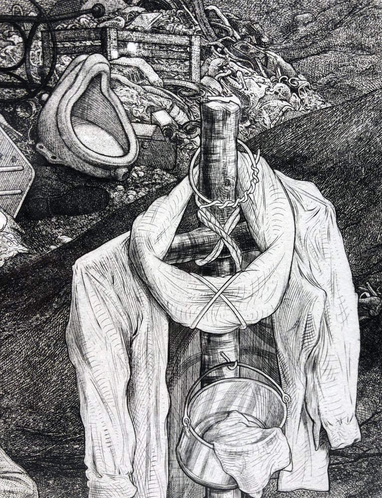 David Becker - Monuments - Highly Detailed Allegorical, Surreal Etching ...