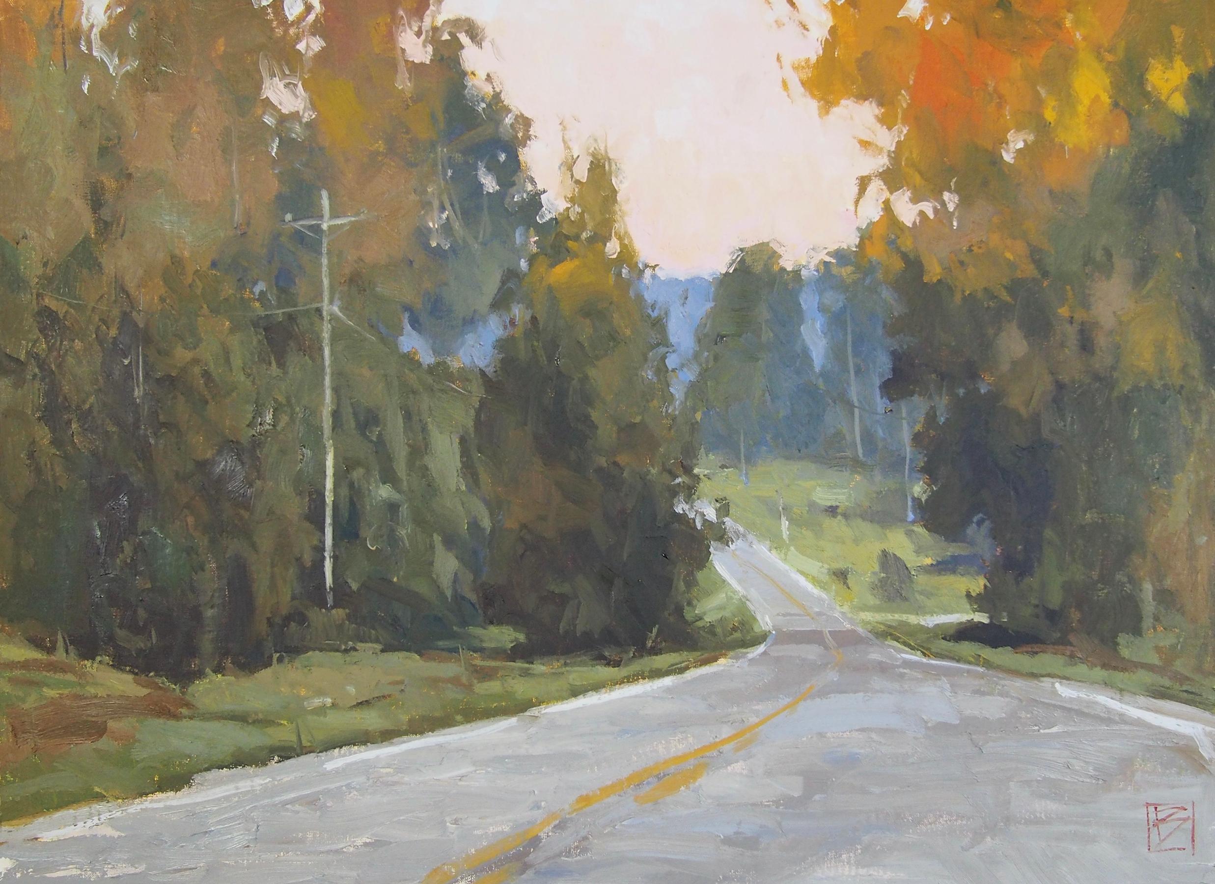 David Boyd - "Left Behind" - Impressionist Plein Air Landscape Painting ...