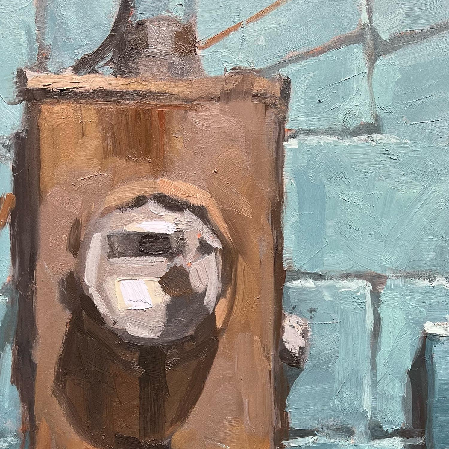 David Boyd - 'Study in Blue and Orange' - Impressionist Plein Air ...