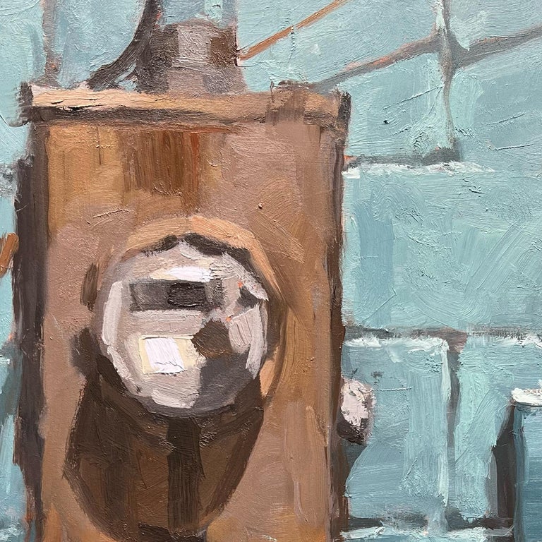 David Boyd - 'Study in Blue and Orange' - Impressionist Plein Air ...