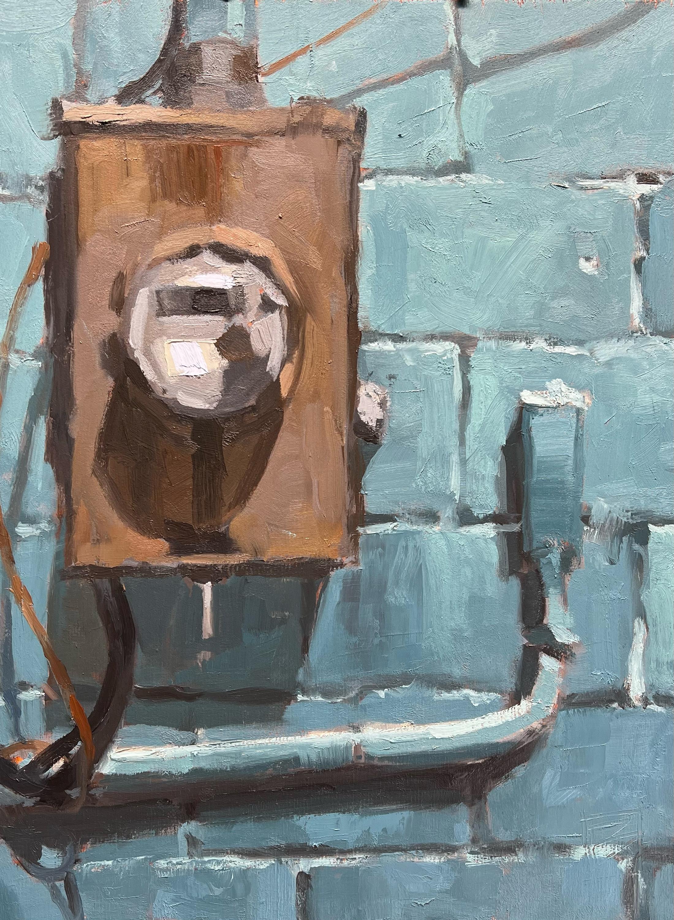 David Boyd - 'Study in Blue and Orange' - Impressionist Plein Air ...