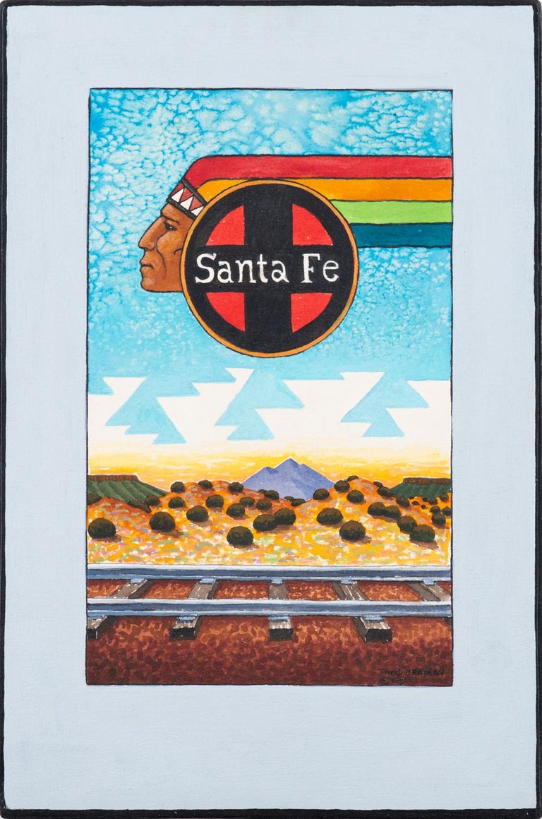 David Bradley - The Santa Fe Super Chief For Sale at 1stDibs