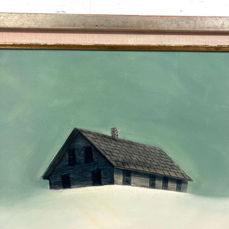 David Brega American Realist Painting, circa 1970s For Sale at 1stDibs