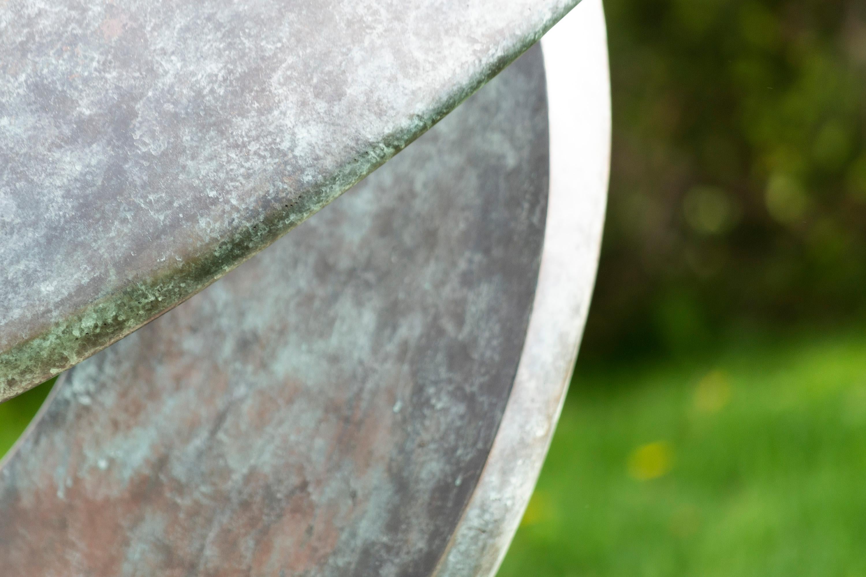 David Chamberlain - A Cappella - large, contemporary, abstract, bronze ...