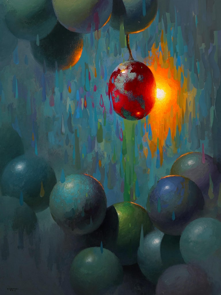 David Cheifetz - "Seed of Icarus, " Oil Painting For Sale at 1stDibs