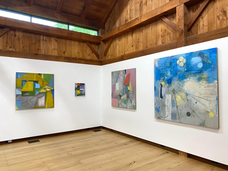 David Collins - About the Size of a House, Square Abstract Geometric ...