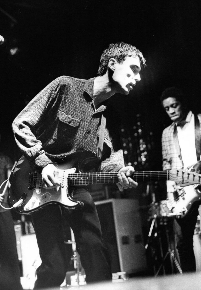 David Corio - David Byrne of Talking Heads Performing Vintage Original ...