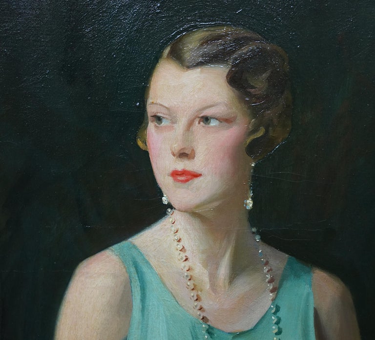 David Cowan Dobson - Portrait of Lady Sarah McKinstry - Scottish Art ...