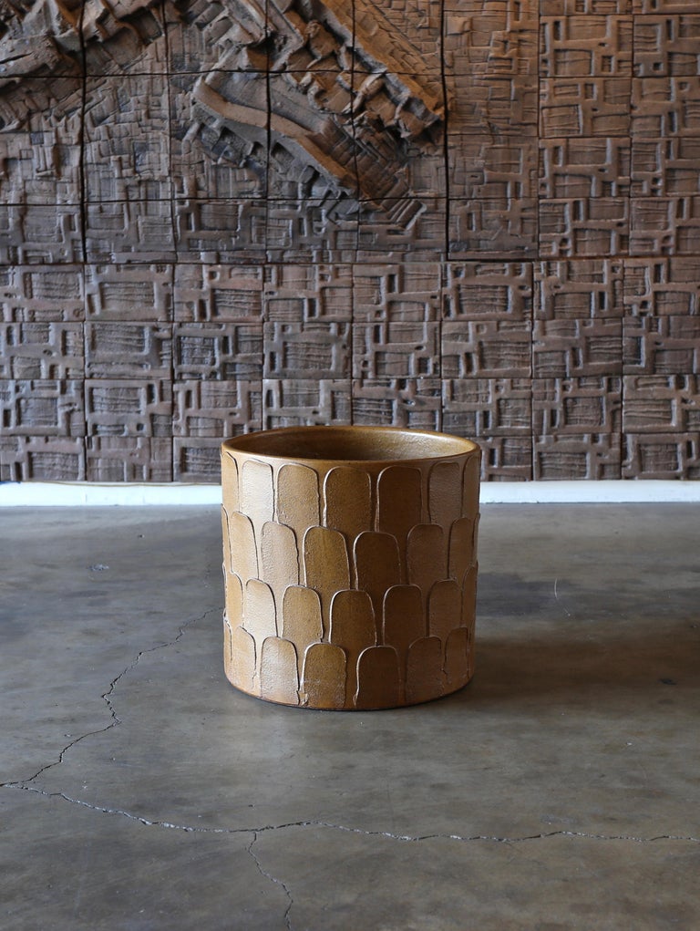 David Cressey "Leaf " Pattern Planter for Architectural Pottery, circa ...
