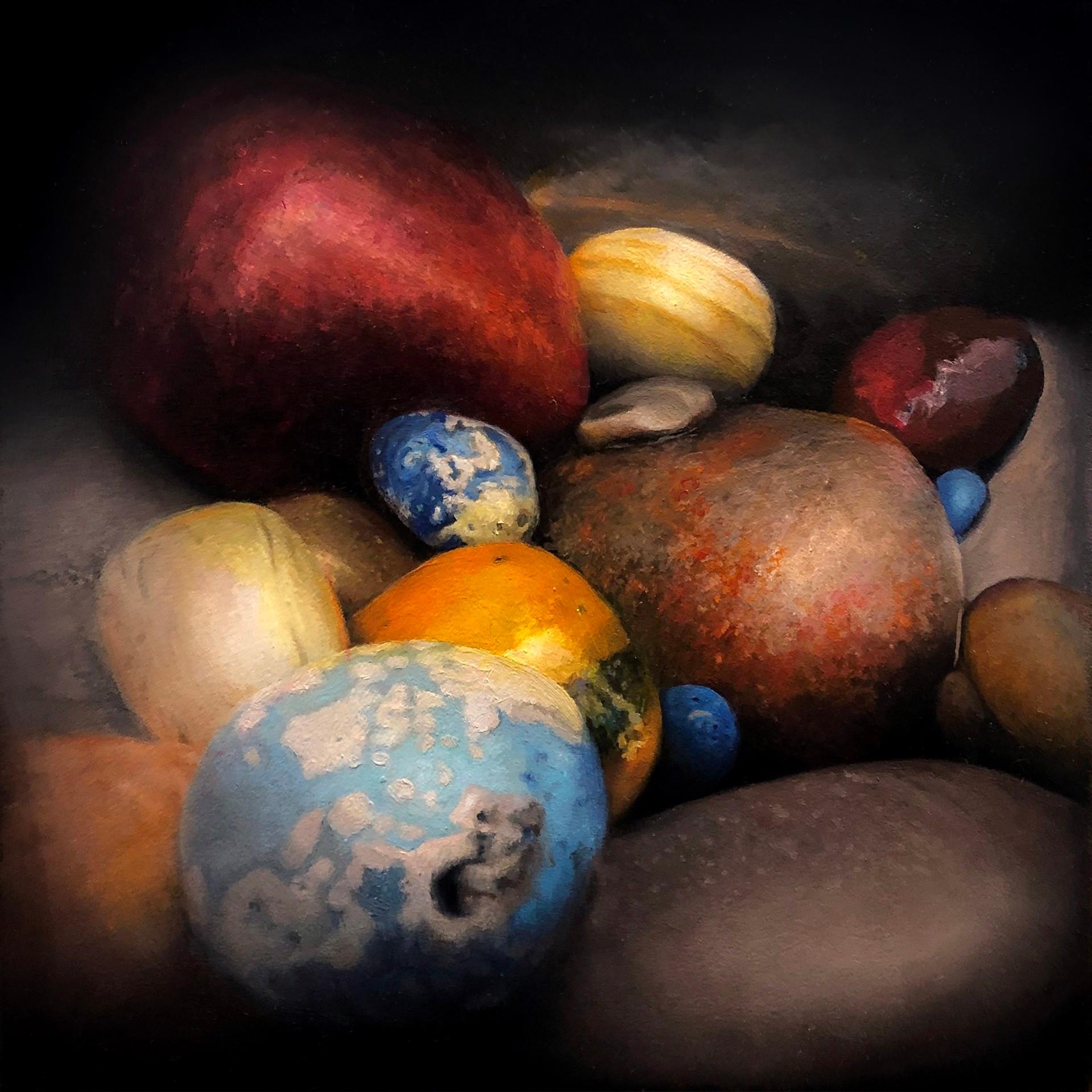 David Cunningham Figurative Paintings - 3 For Sale at 1stDibs