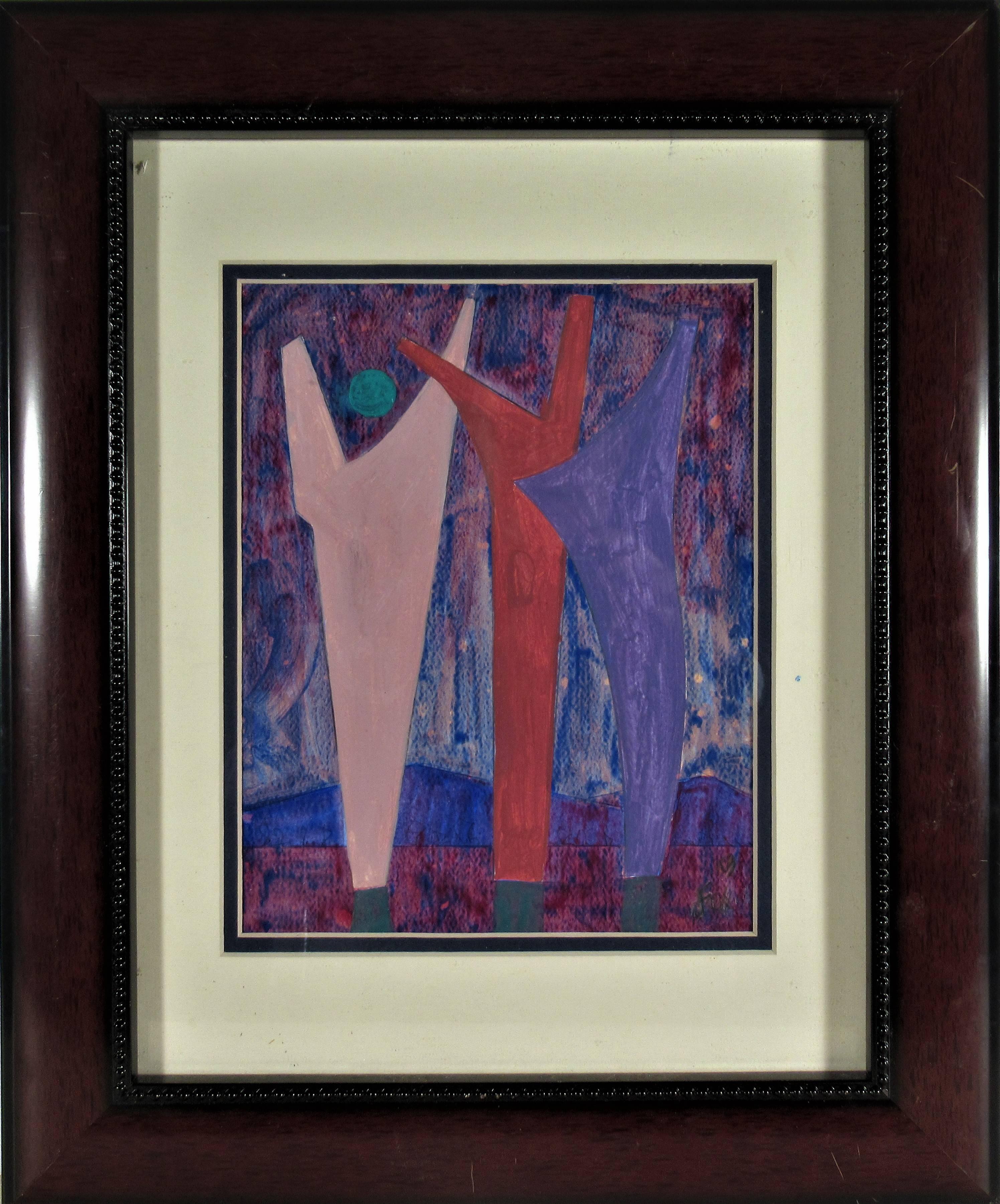 Pedrini Silvia - Orphisme Triptych at 1stDibs