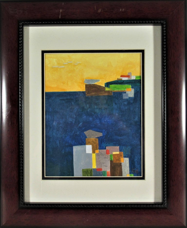 Dave Fox - Seascape, Geometric Figure #2 For Sale at 1stDibs