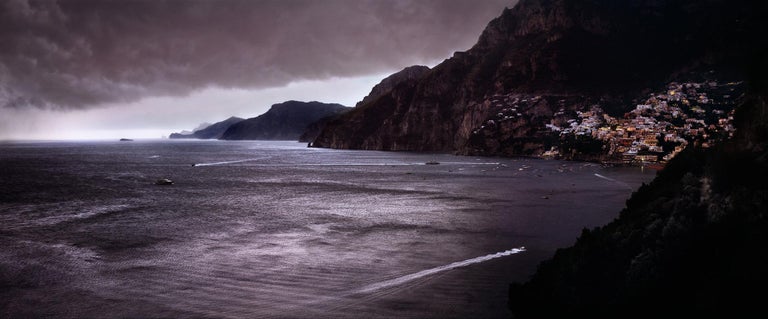 David Drebin - Amalfi Coast (40" x 96") For Sale at 1stDibs