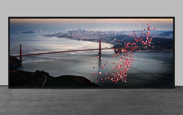 David Drebin - Ballons over San Francisco For Sale at 1stDibs