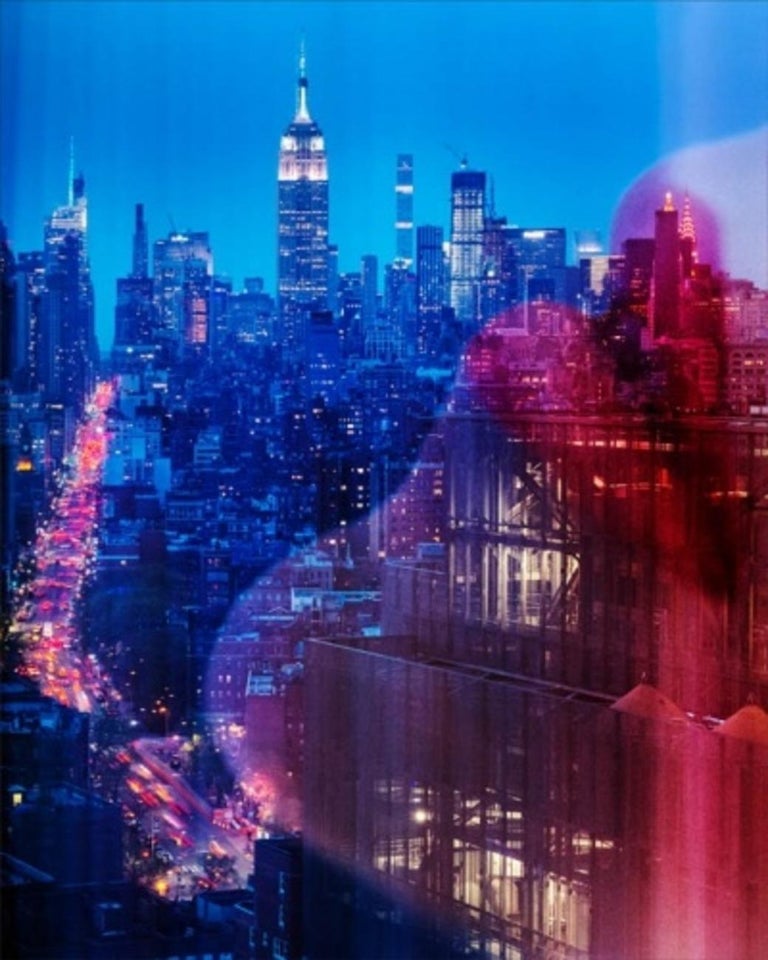 David Drebin - Lips In New York (40" x 32") For Sale at 1stDibs