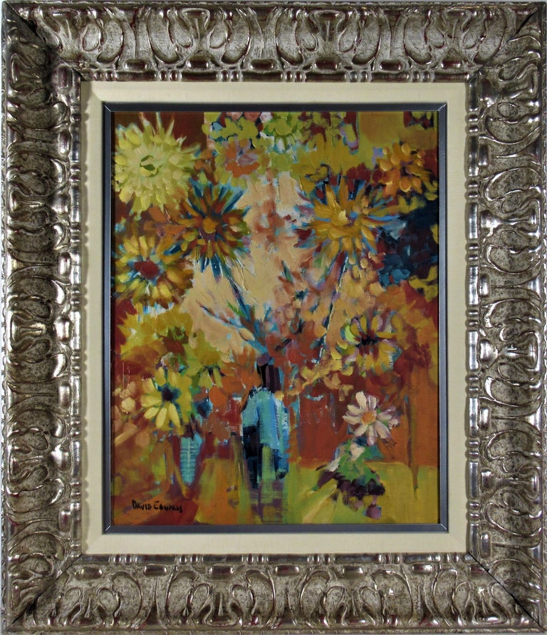 David Edwards (b.1944) - Flowers in a vase For Sale at 1stDibs