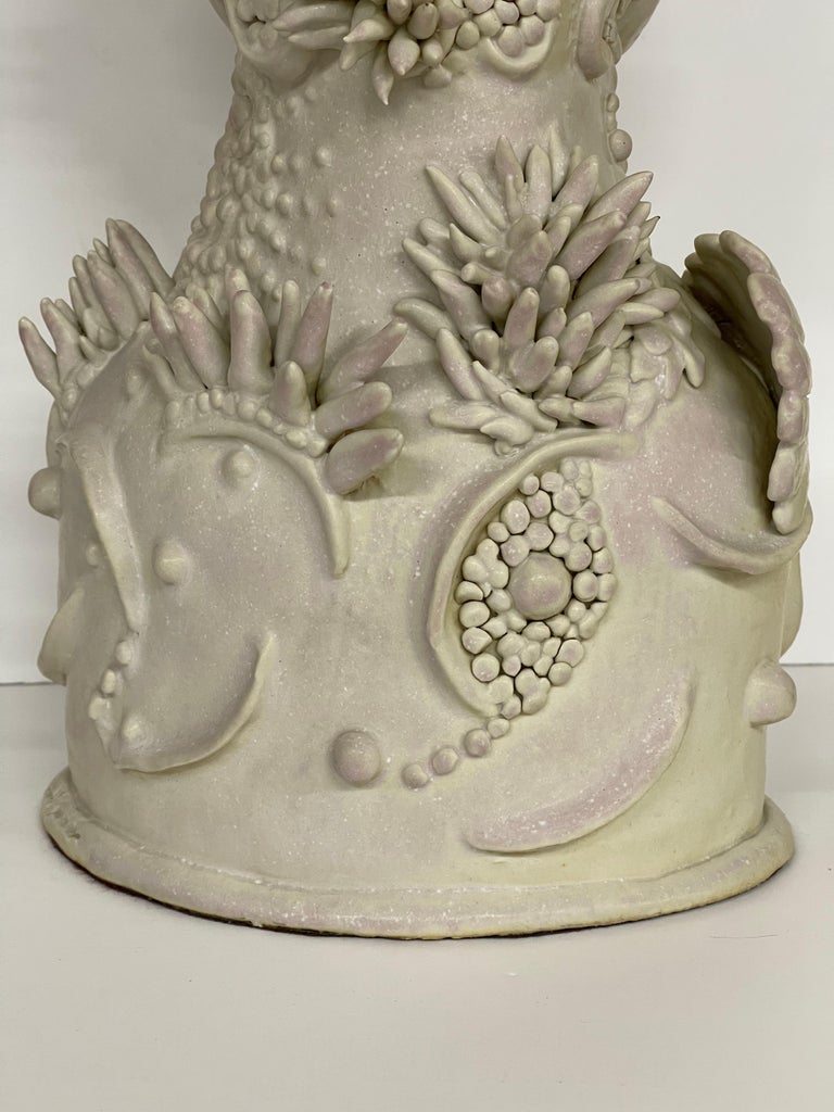 David Farnsworth Pottery Bust Polynesian Woman For Sale at 1stDibs