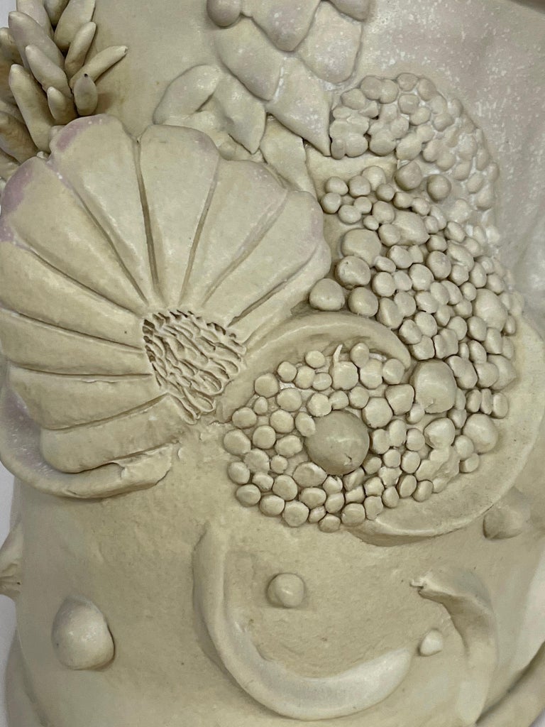 David Farnsworth Pottery Bust Polynesian Woman For Sale at 1stDibs