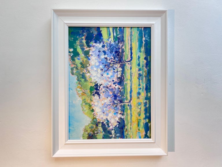 David Farren - Apple Trees in Bloom - original countryside landscape ...