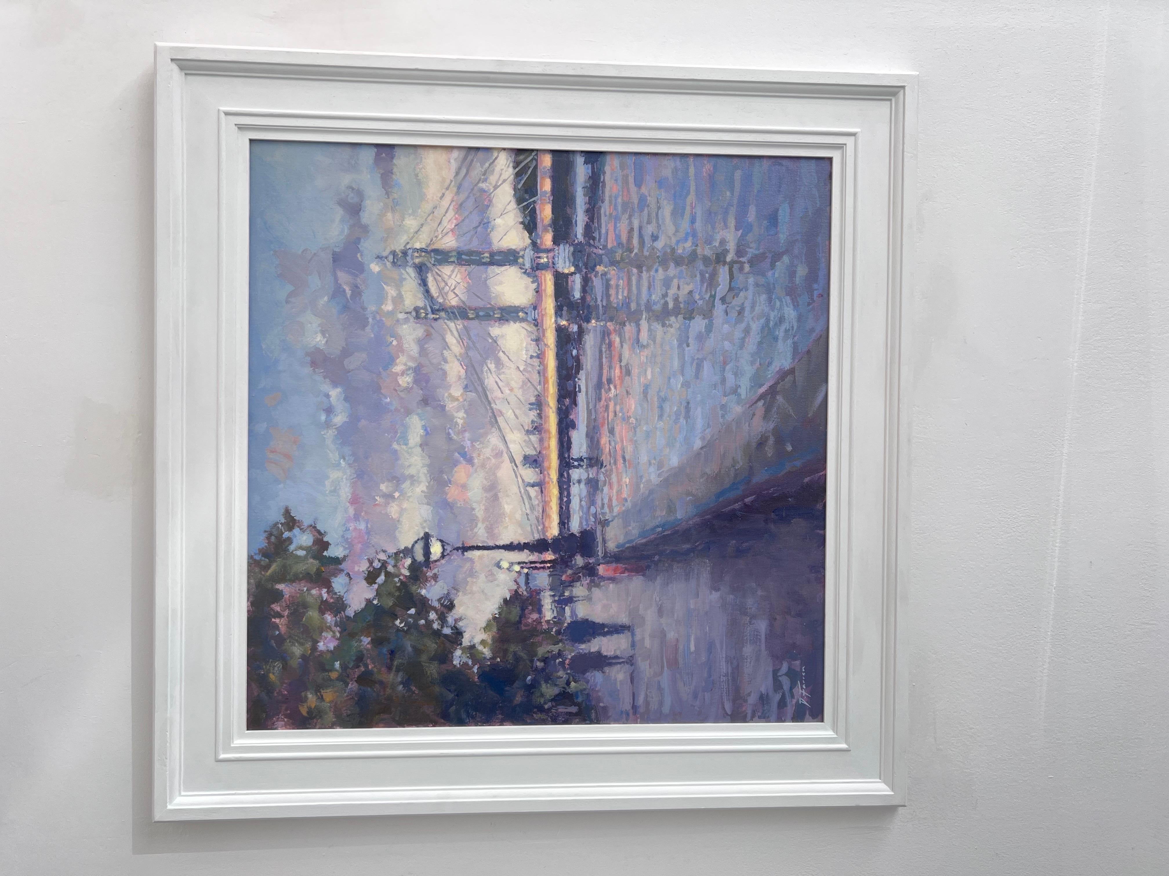 David Farren - October Evening - original cityscape artwork modern ...