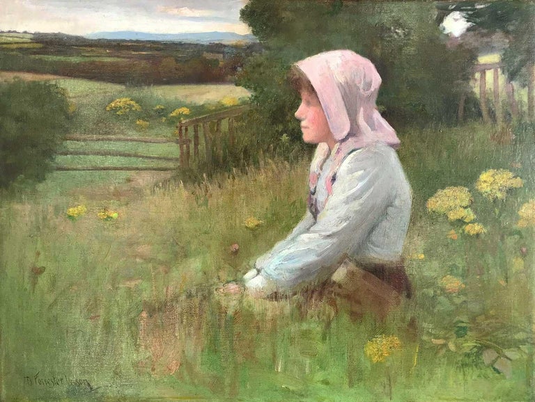 David Forrester Wilson - Summer Haze, Early 20th Century Original Oil ...