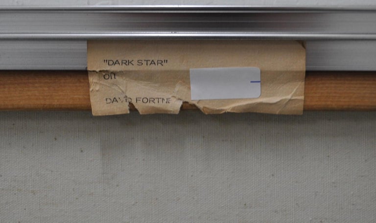 David Fortney 'American, 20th Century' "Dark Star" Original Oil ...